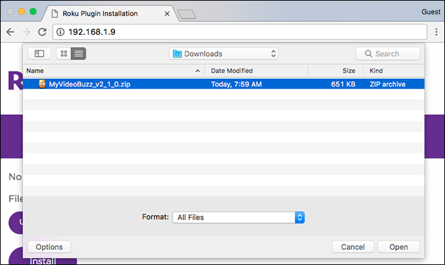 Latinchannel ROKU DEV